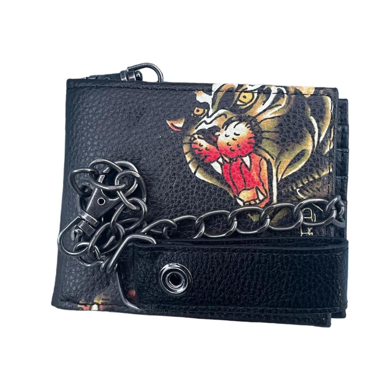 Ed hardy panther pocket chain wallet #edhardy... - Depop