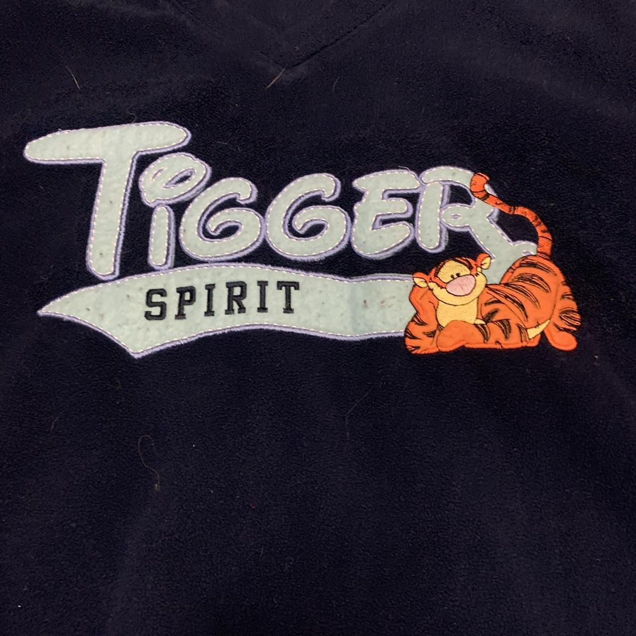 Vintage 90s Tigger Fleece Crewneck Size L super... - Depop