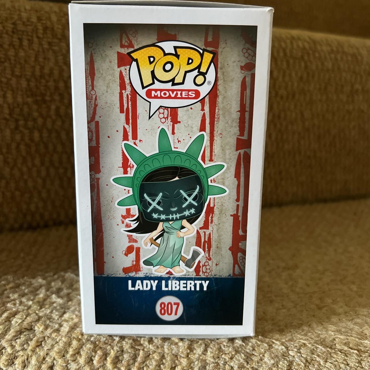 Lady liberty funko pop from the purge... - Depop