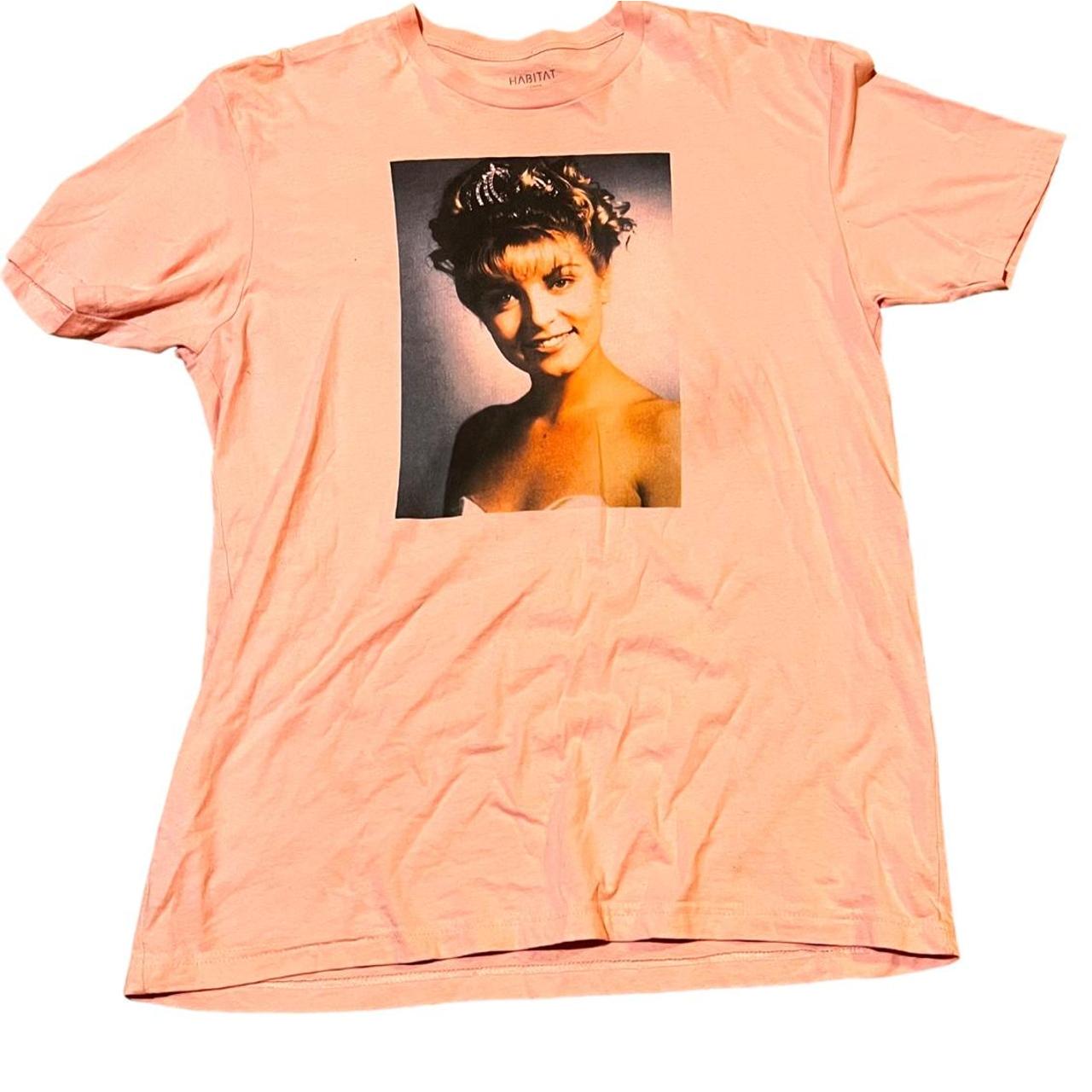 LAURA PALMER Twin Peaks Pink Tee Rare prom picture... - Depop