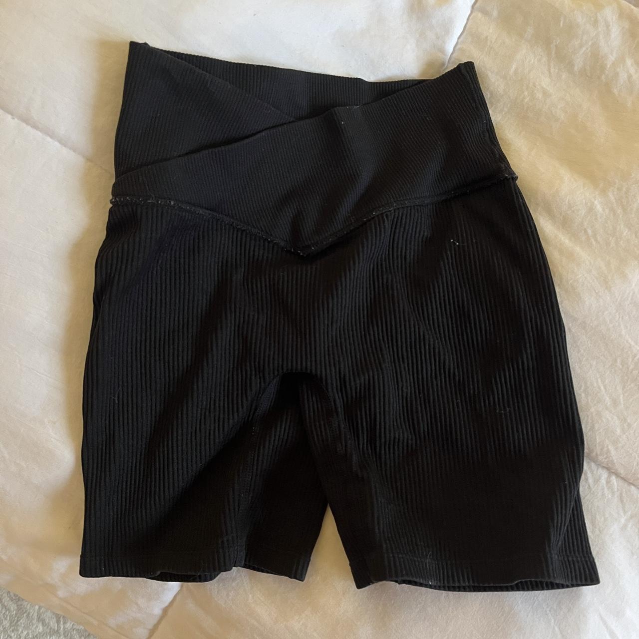 Colsie Gym Shorts Cross Cross Band - Barely Worn - Depop