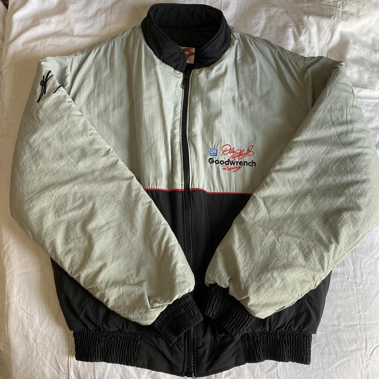 Winston Men's Grey and Black Jacket | Depop