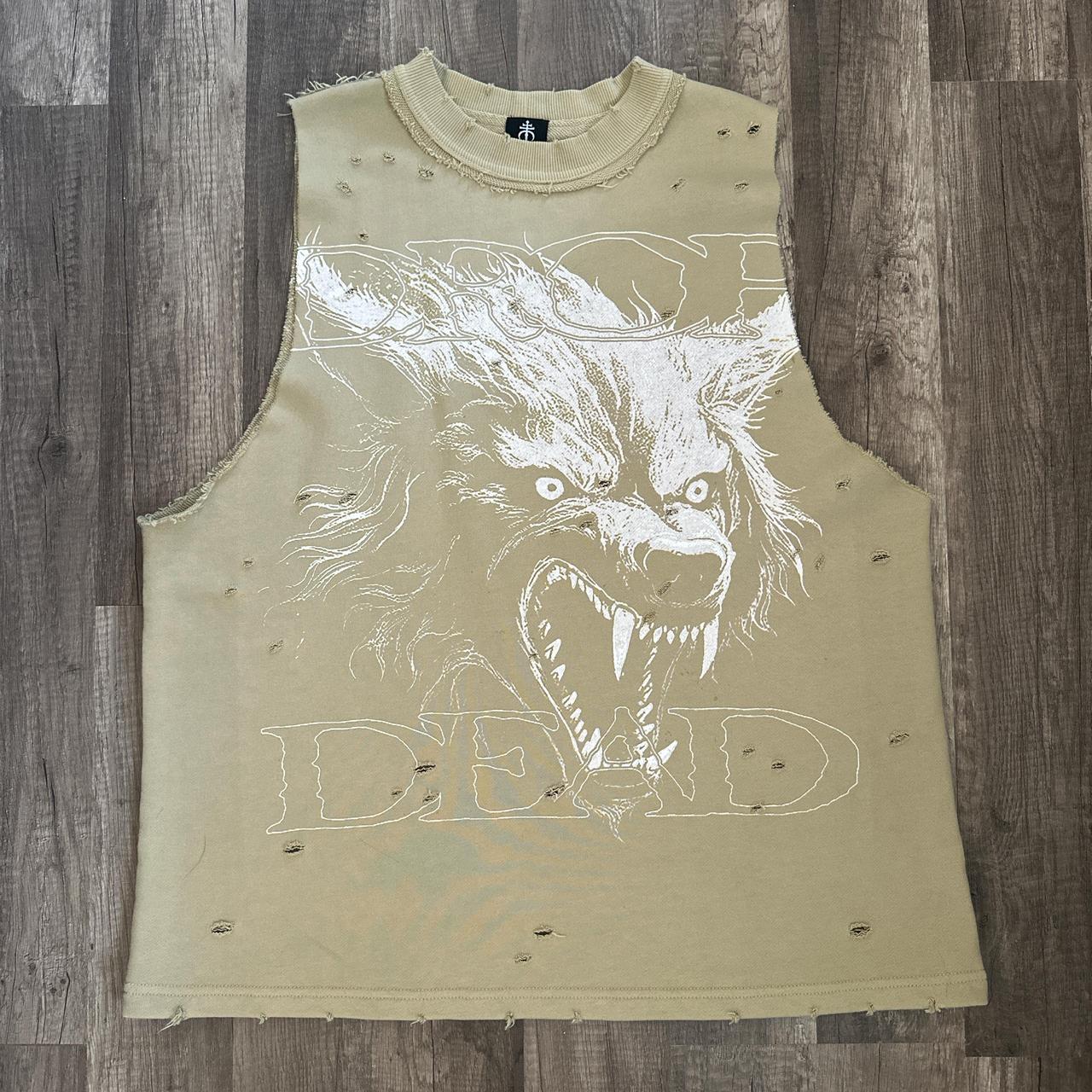 Drop Dead Full Moon Dust Vest, size small, never... - Depop