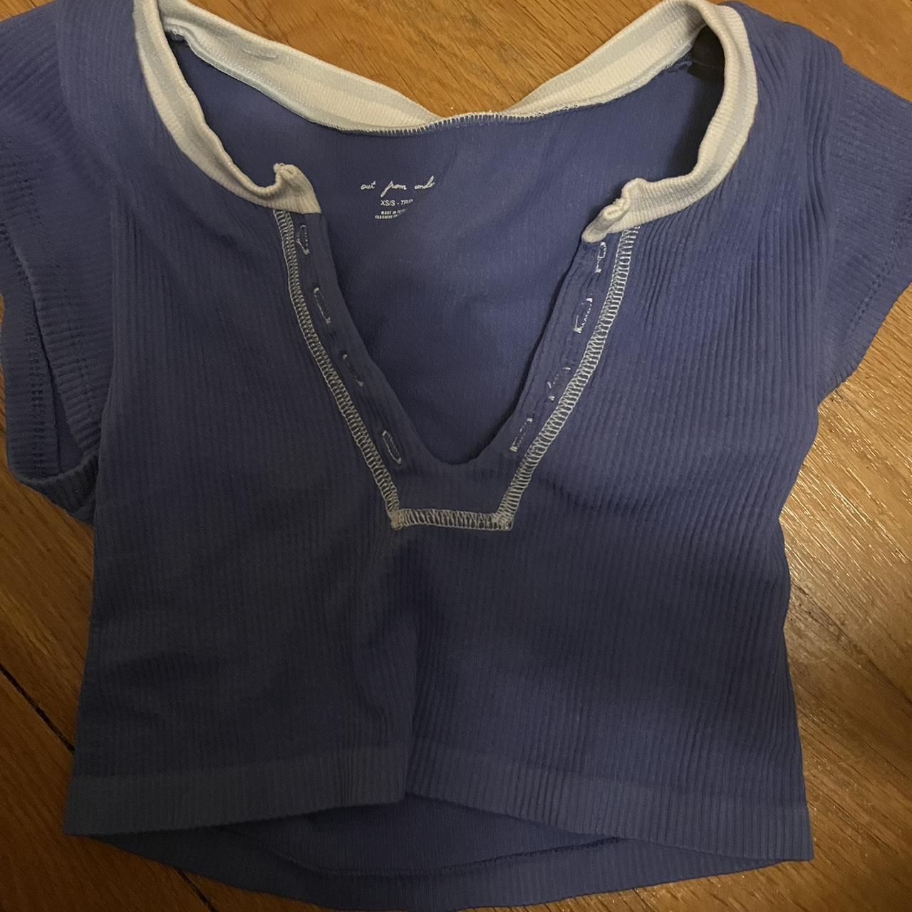 purple uo go for gold top worn but perfect... - Depop