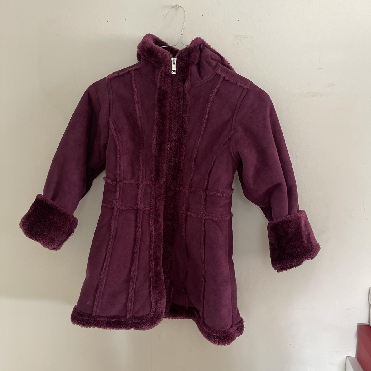 super cute purple jacket. brand is hawke & co. size... - Depop