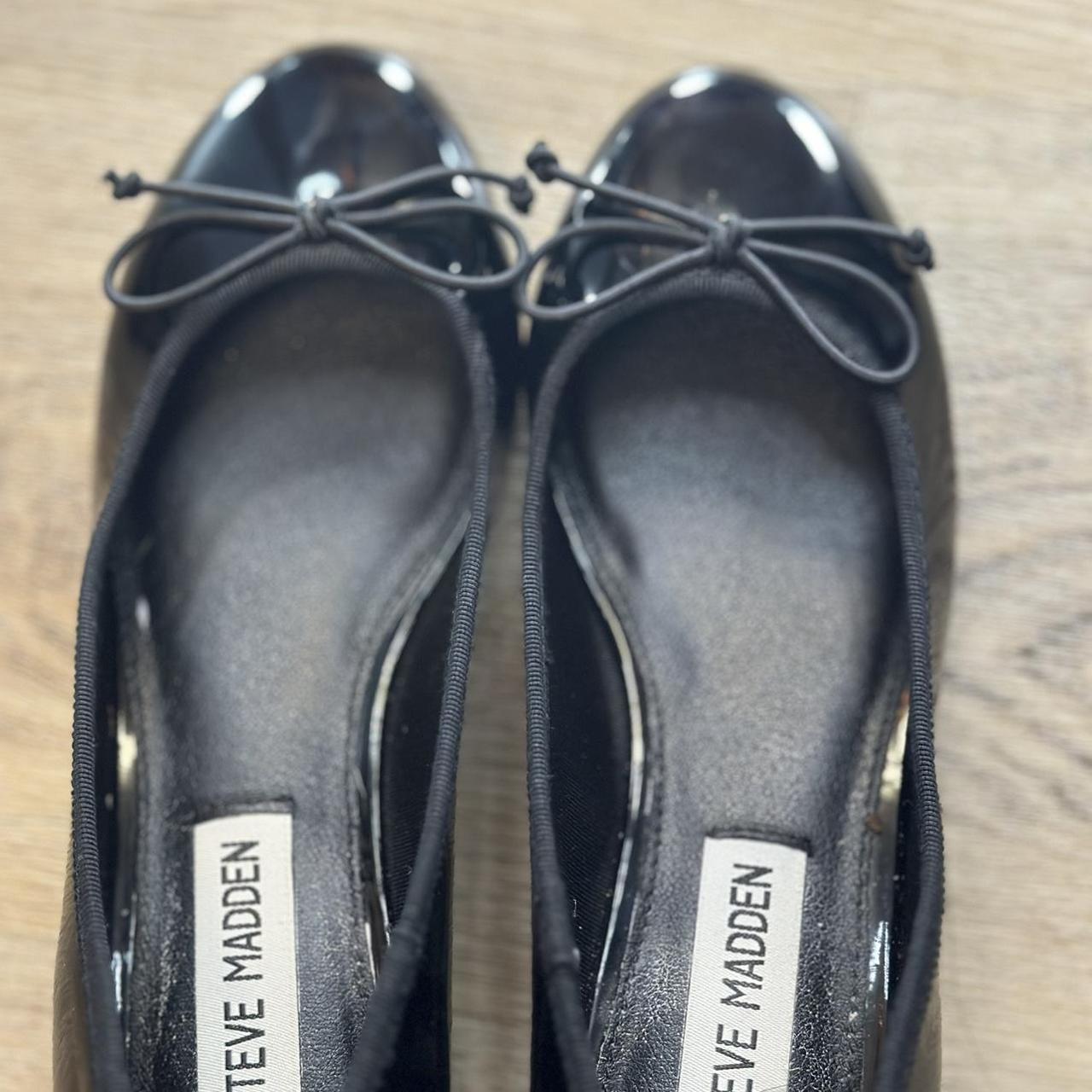 Steve Madden ballet flats 🩰🎀(size 5) Worn once - Depop