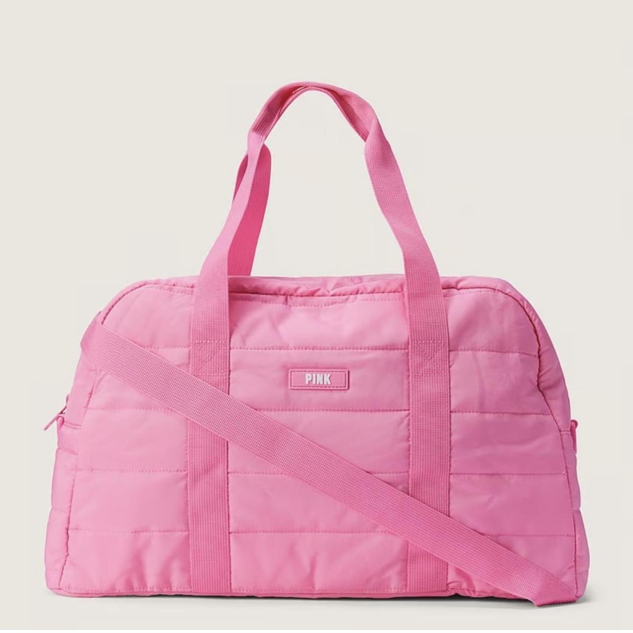 Brand new pink duffel bag - Depop