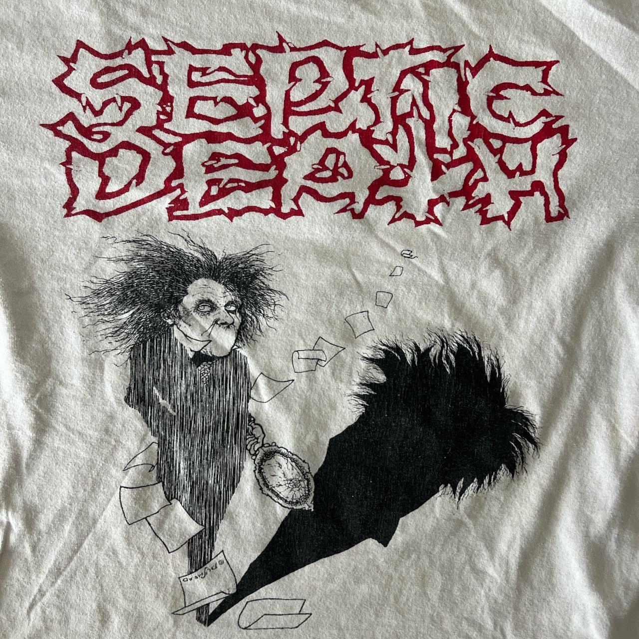 Septic Death Long-Sleeve Shirt Meet One of the... - Depop