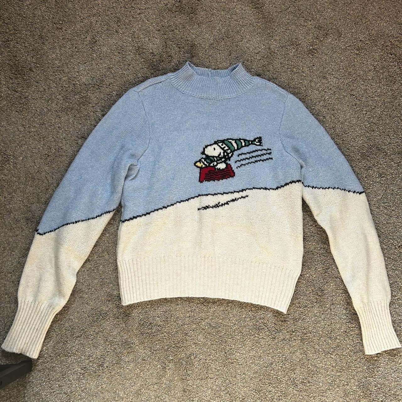 american eagle snoopy sweater, super cute! - Depop