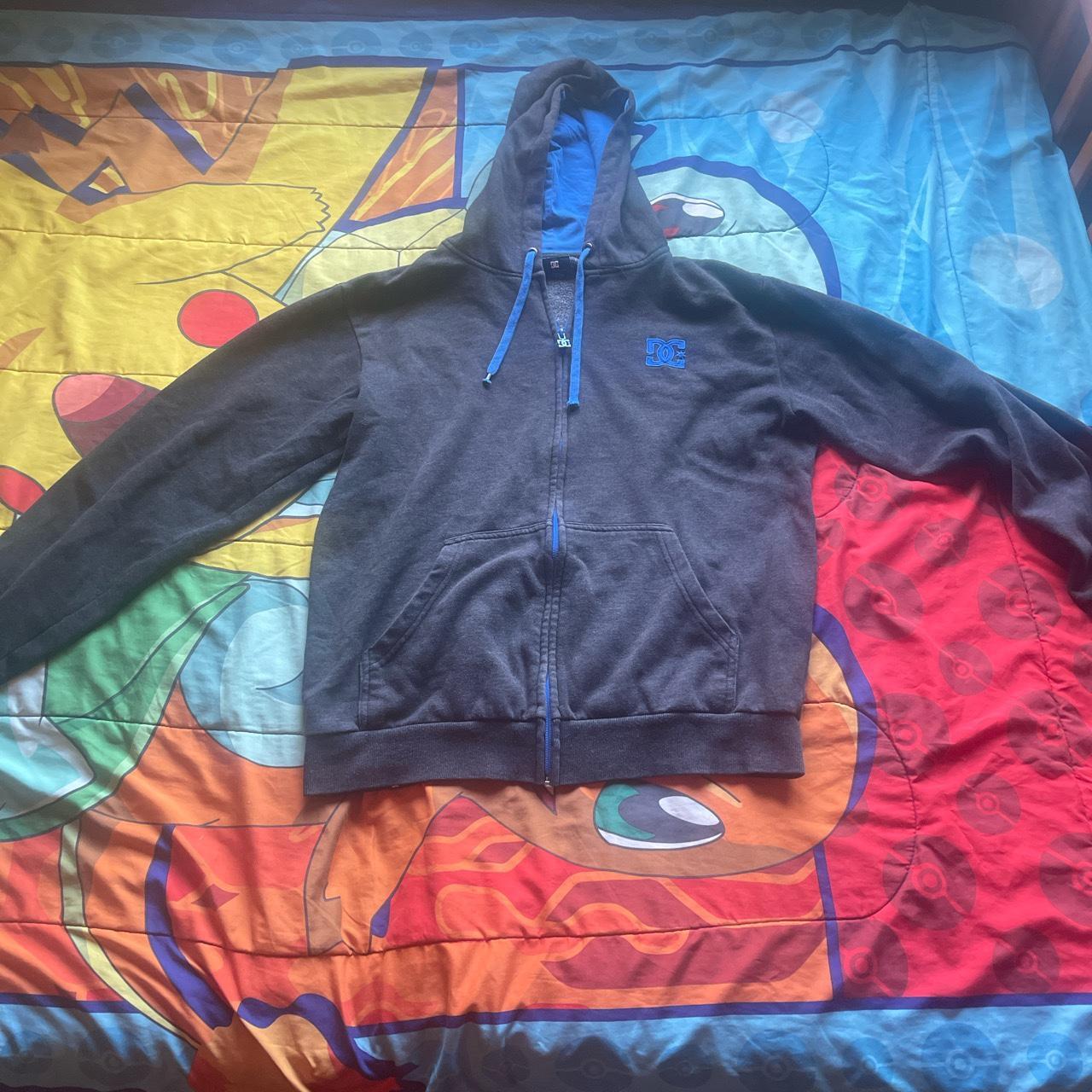 DC Sweater Zip up Size Large - Depop