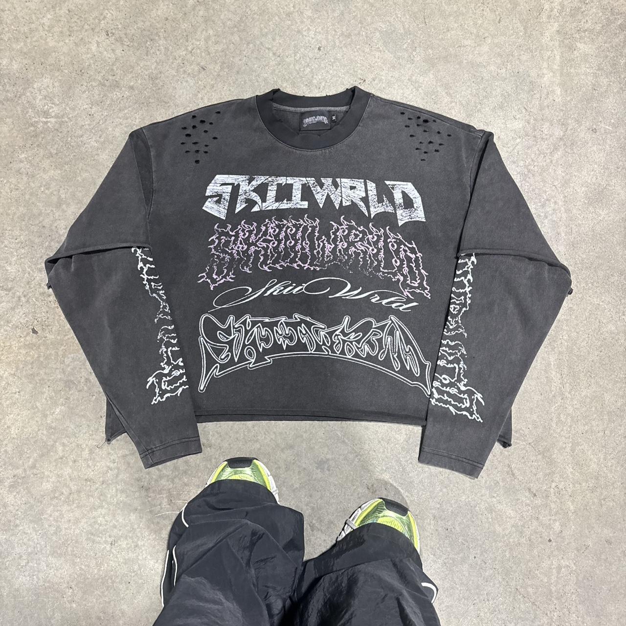 SKIIWRLD BLACK AND PINK DOUBLE LAYER (LARGE) BRAND NEW | Depop