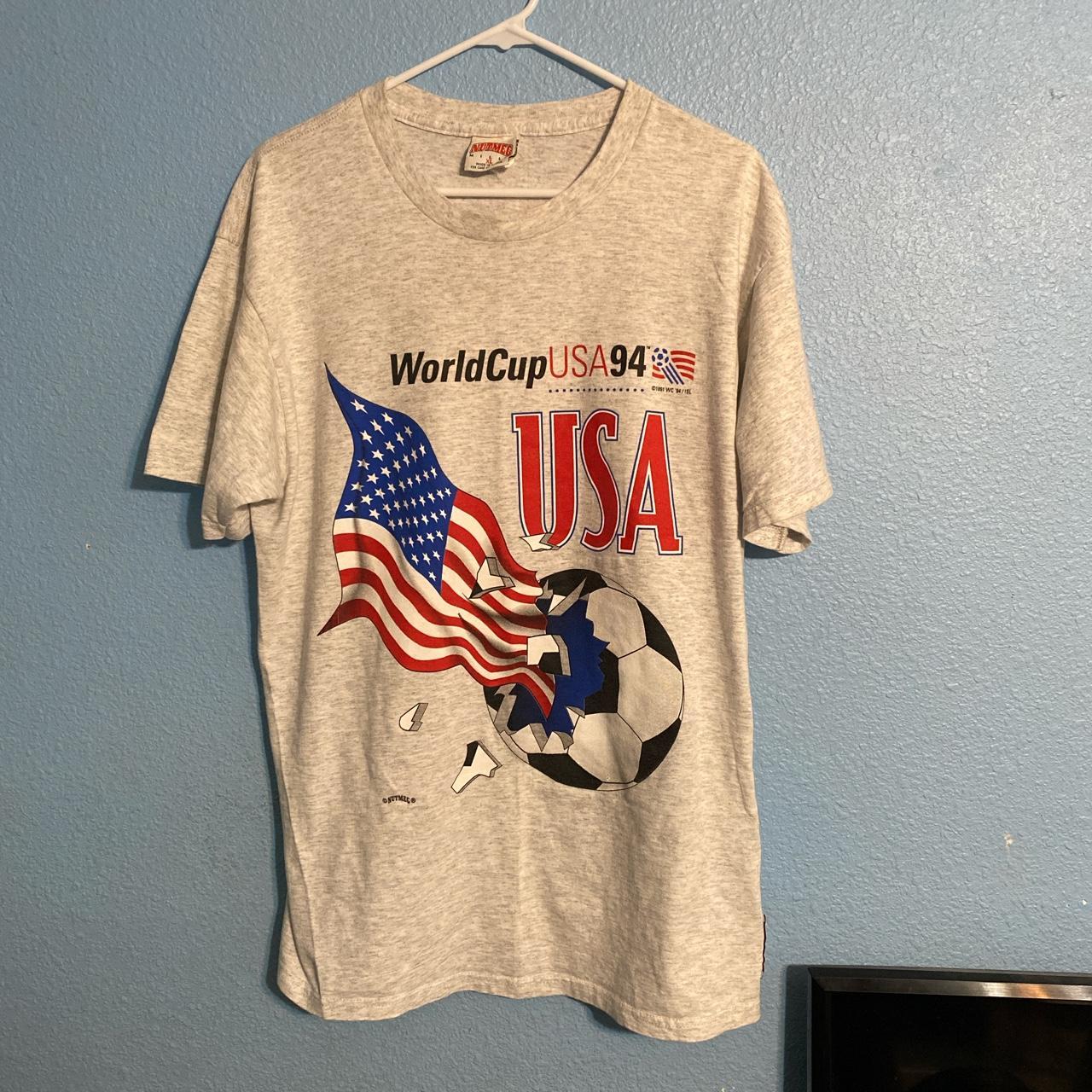 World Cup USA nutmeg t shirt Perfect condition no... - Depop