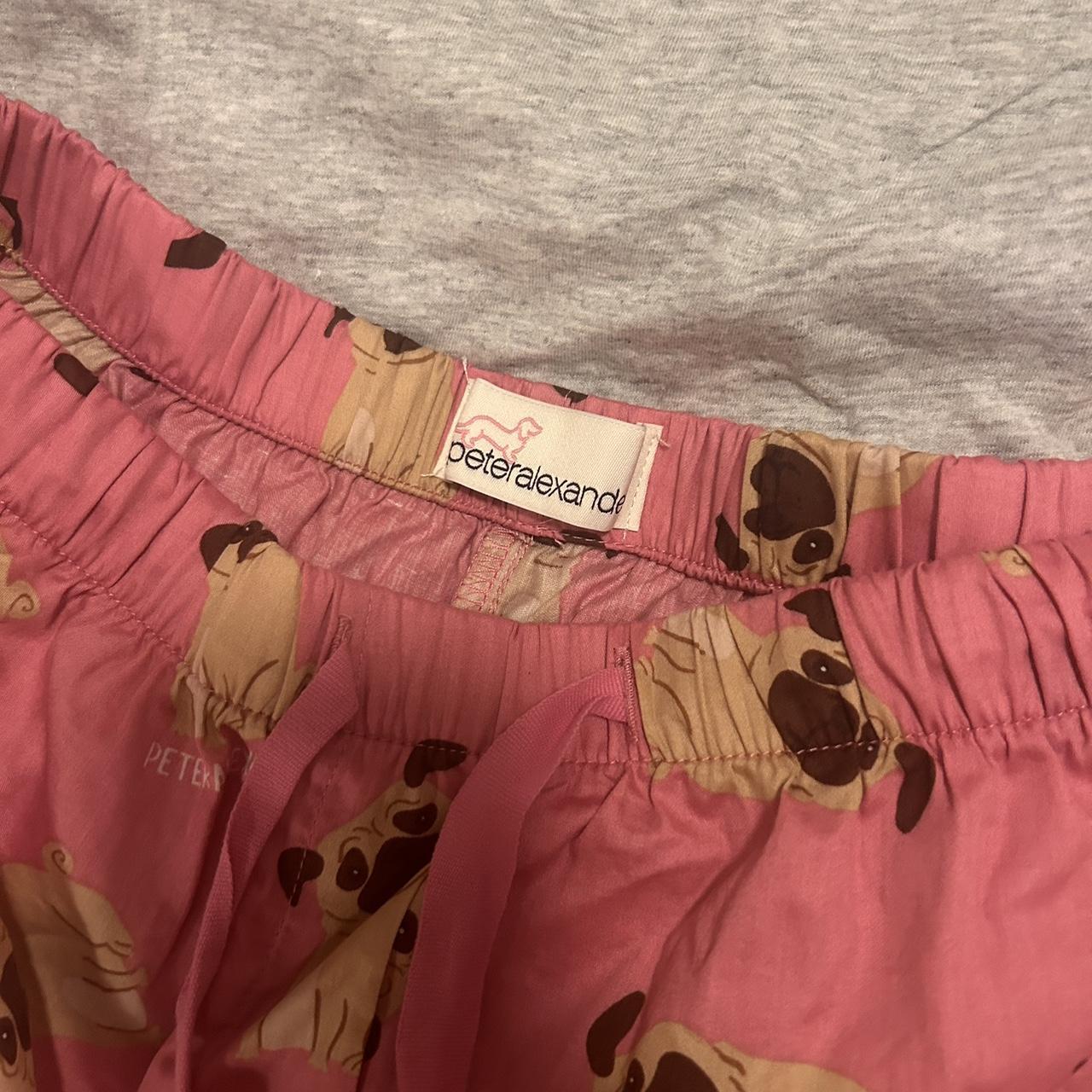 Peter Alexander Pug Set Size M Shirt worn once... - Depop