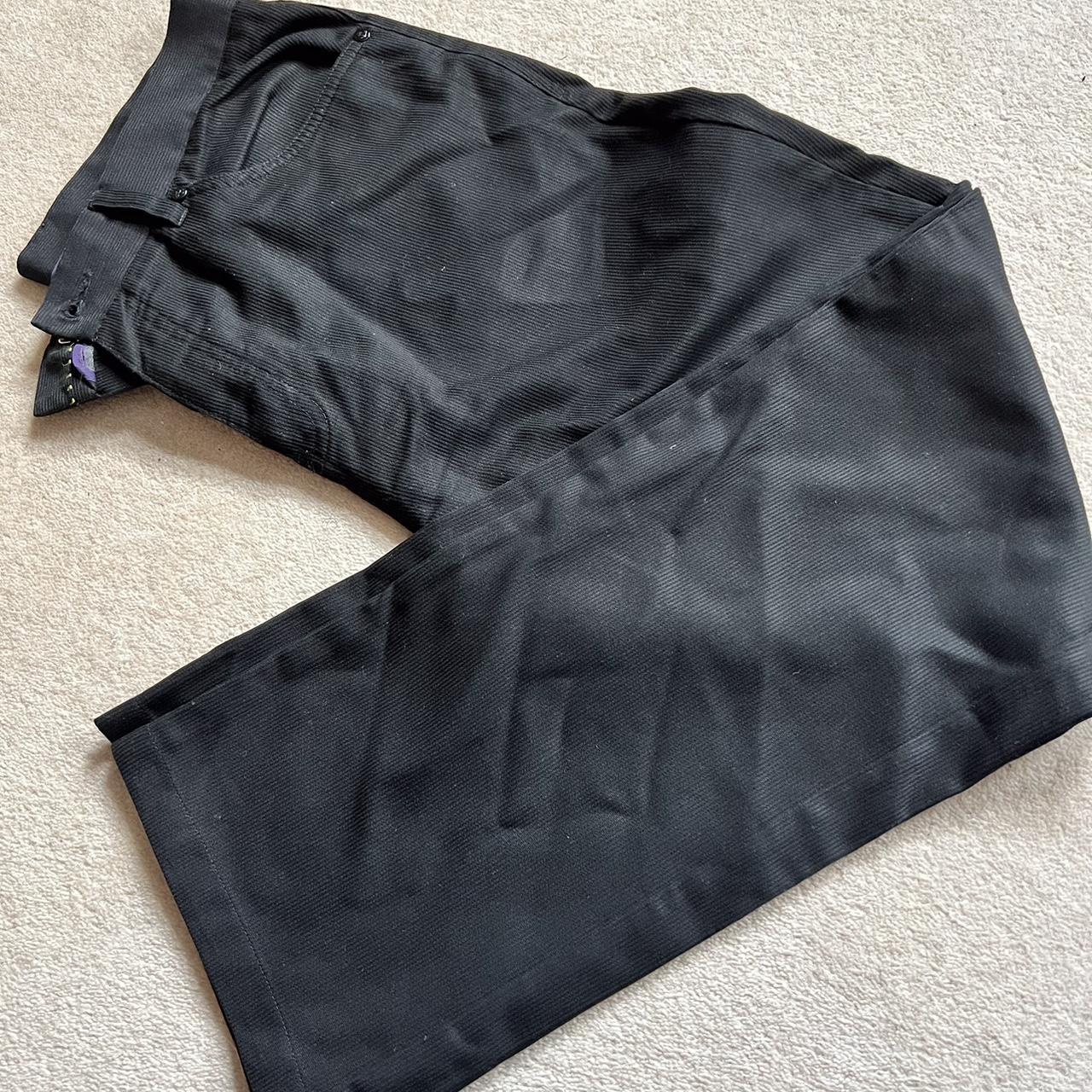 Designer jasper conran black trousers 34 w 31 l... - Depop