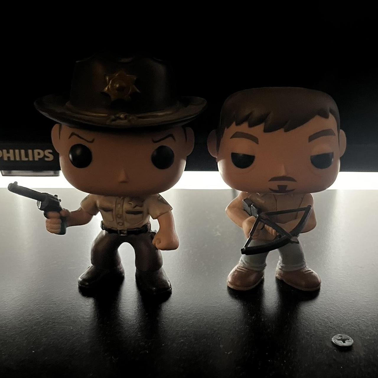 Daryl Dixon and Rick grimes pop dolls $20 (If you... - Depop