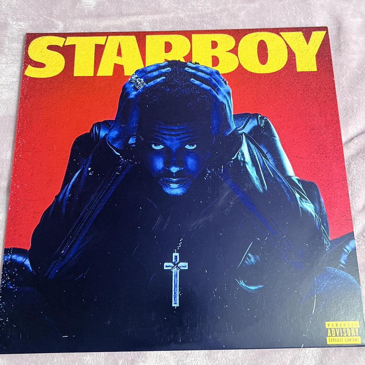 Starboy The Weeknd 2 LP blue Vinyl record... - Depop