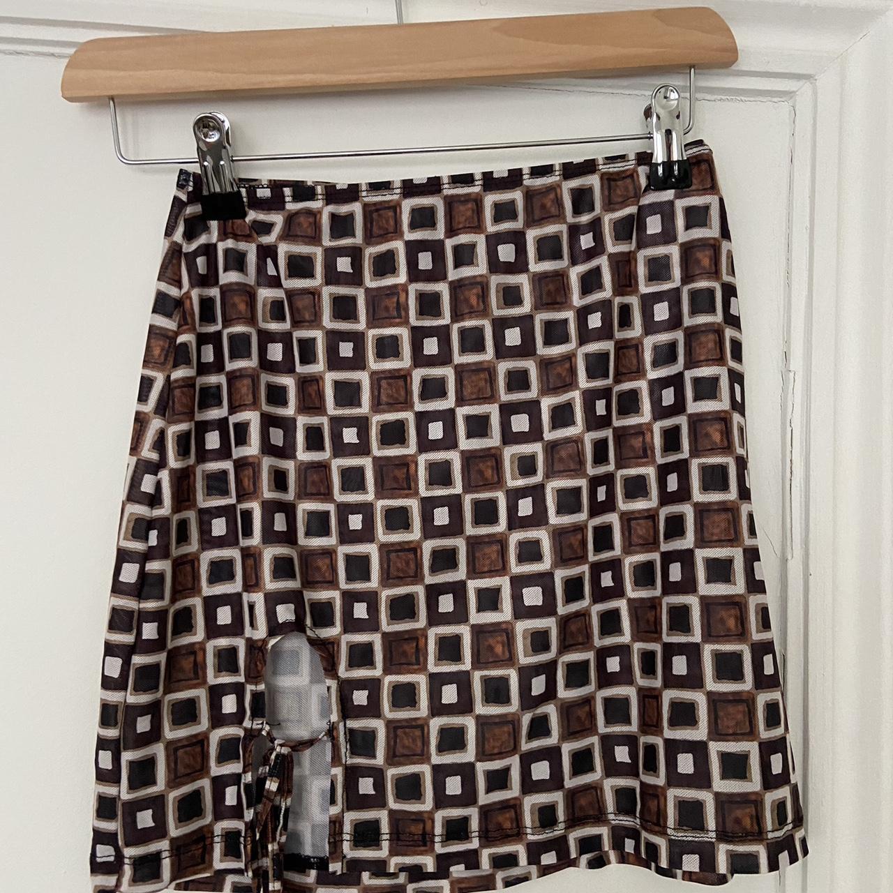 Motel Rocks Mesh Mini Skirt Sheet Sarong Swimwear... - Depop