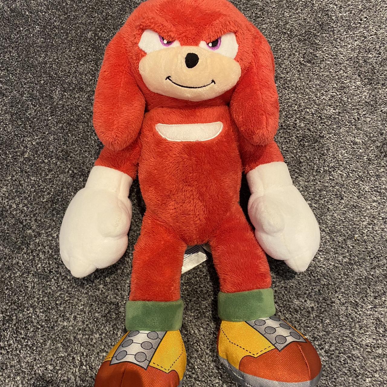 knuckles the echidna online exclusive build a bear,... - Depop