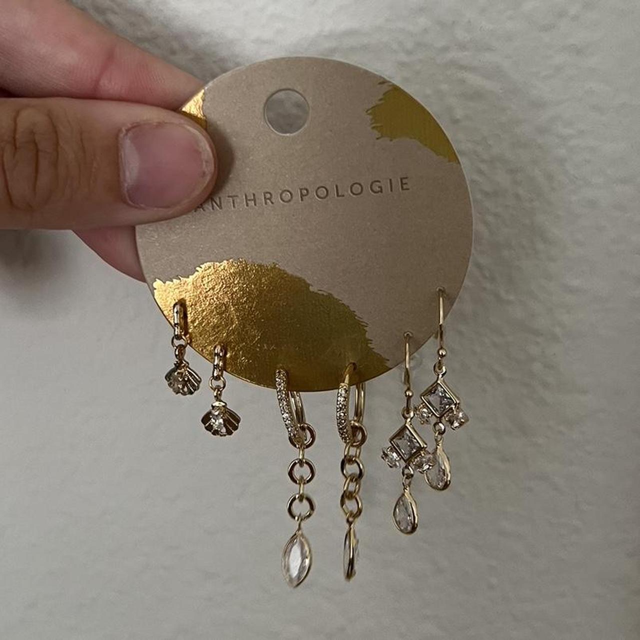 BRAND NEW Anthropologie Dainty Crystal Drop... - Depop