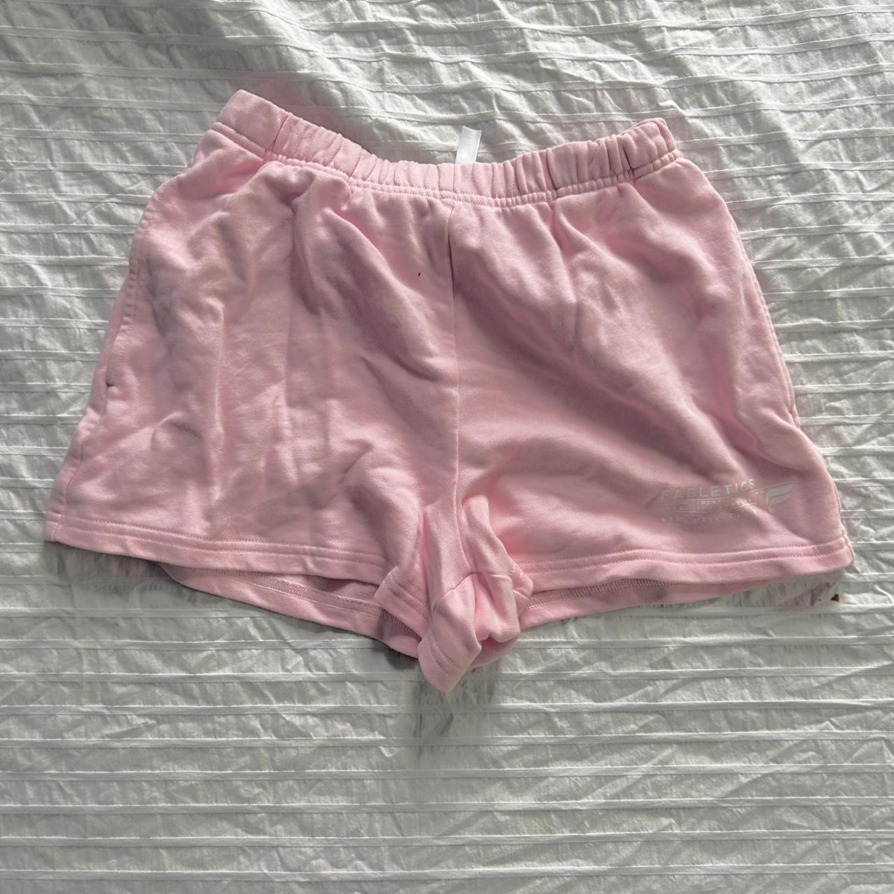 Light Pink Fabletics Sweatshorts The cutest I just... - Depop