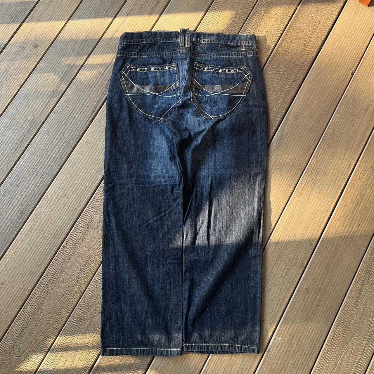 Vintage 2000s Mecca Jeans Size 42x32 Amazing... - Depop