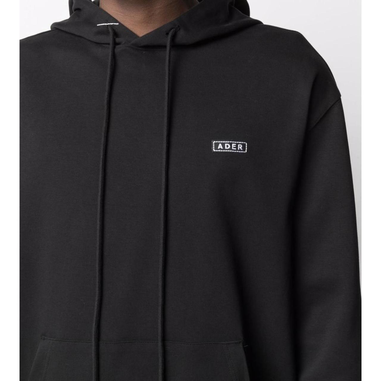 ader error black hoodie in size 1. barely worn in... - Depop