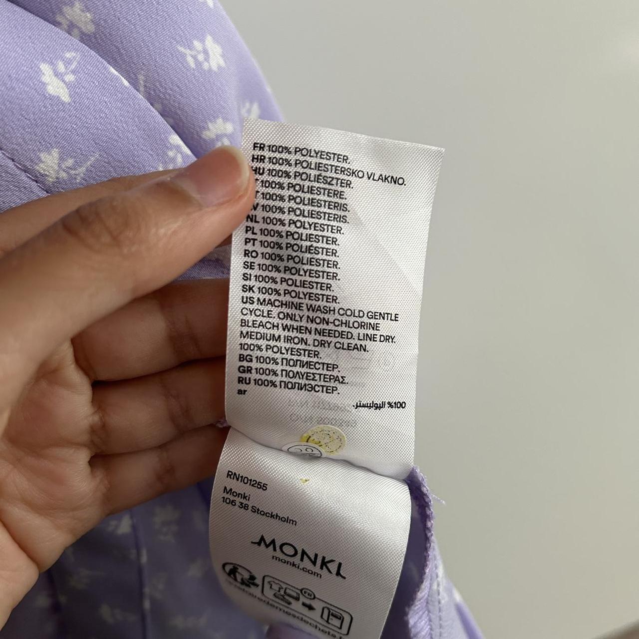 [uk only] ♡ monki button through midi skirt in... - Depop