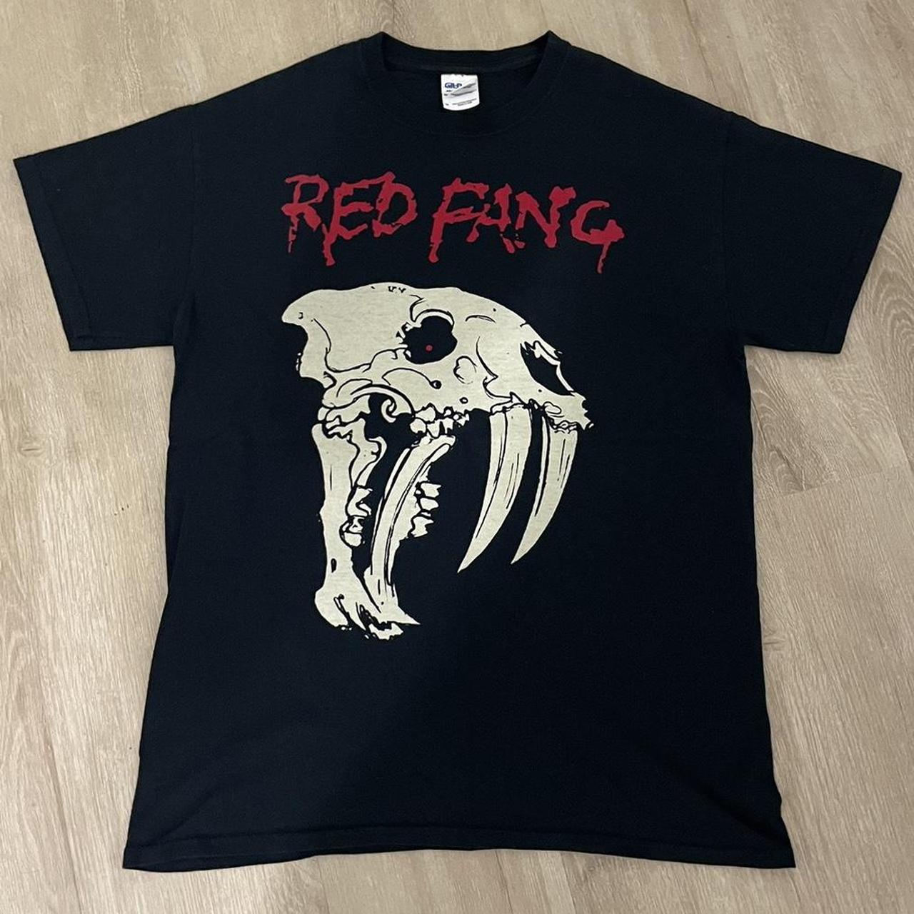 Red fang vintage band tee black color metal rock... - Depop