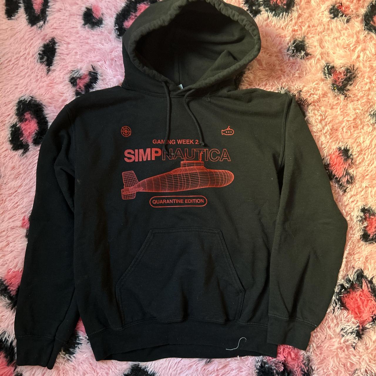 Unisex (women’s M) simp nautica pewdie merch from... - Depop