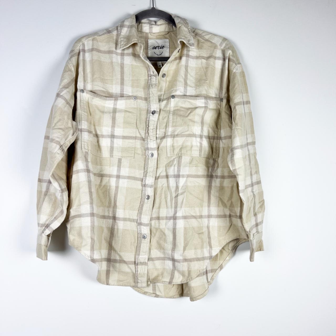 NEW Aerie American Eagle LumberJane Cotton Fleece... | Depop