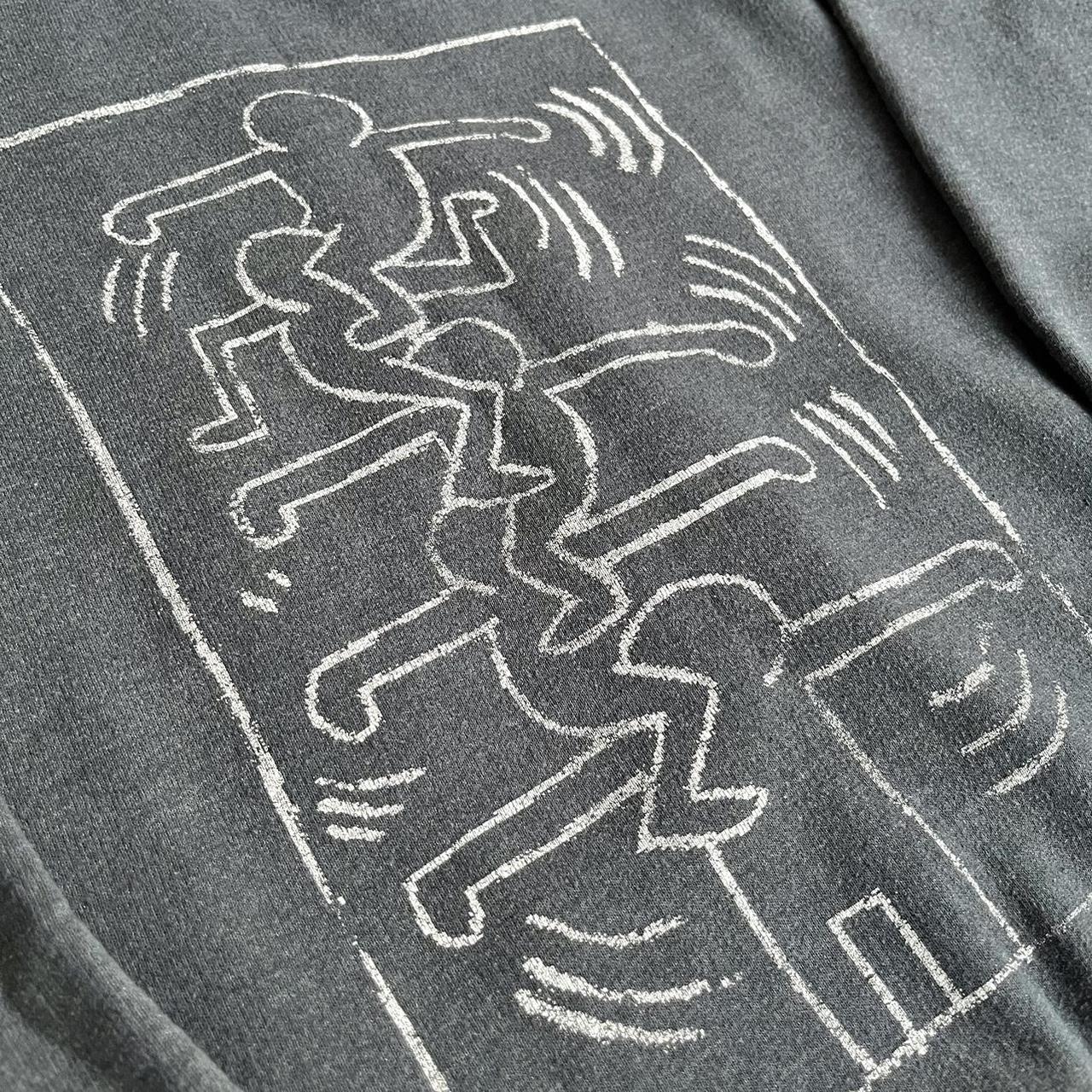 Junk Food Men's Grey and Navy Jumper | Depop