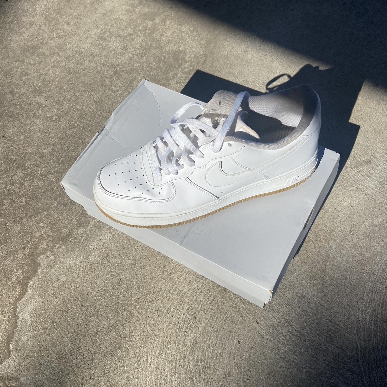 👟👟👟 Nike Air Force 1 Gum Bottom 📏 Size 12 🖍️... - Depop