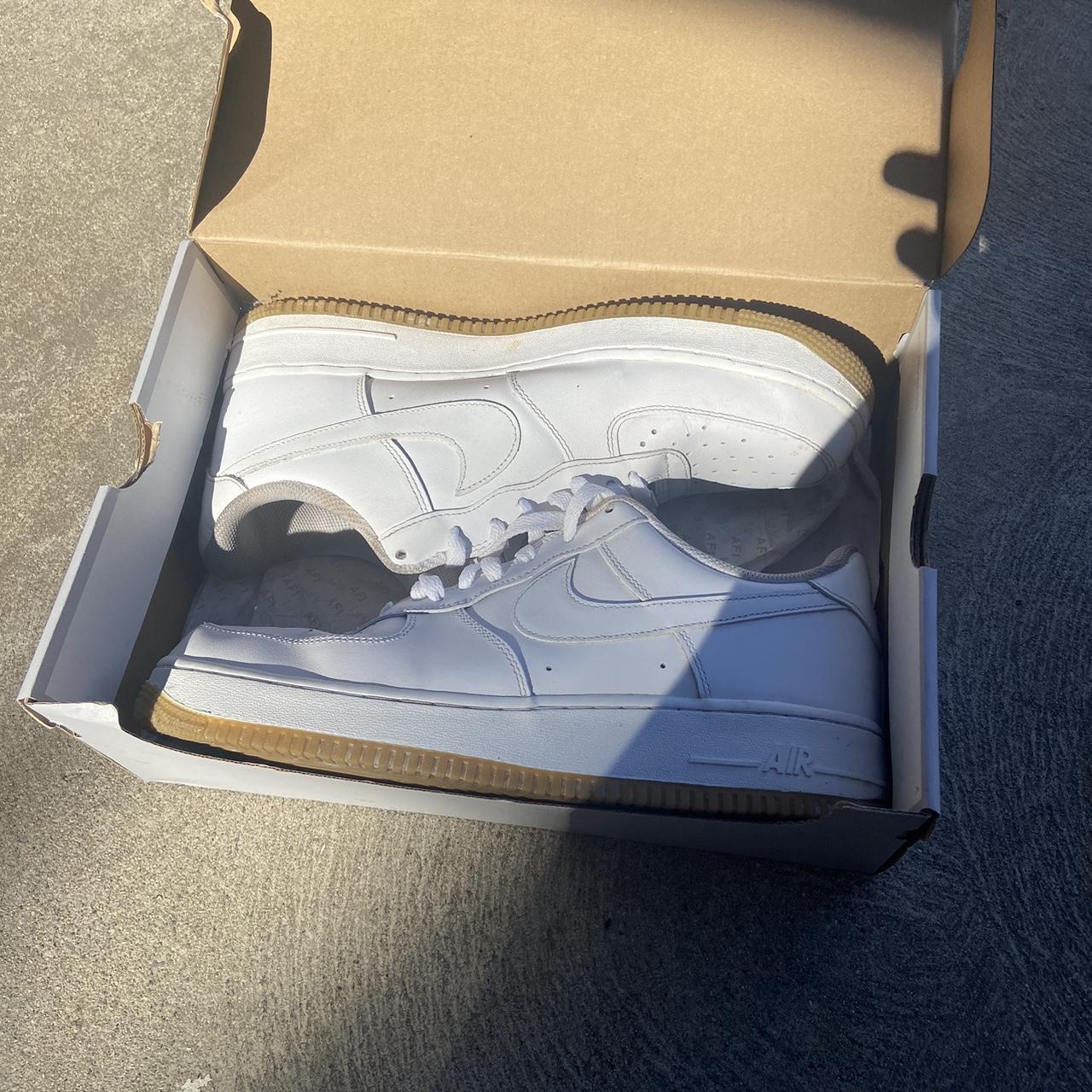 👟👟👟 Nike Air Force 1 Gum Bottom 📏 Size 12 🖍️... - Depop