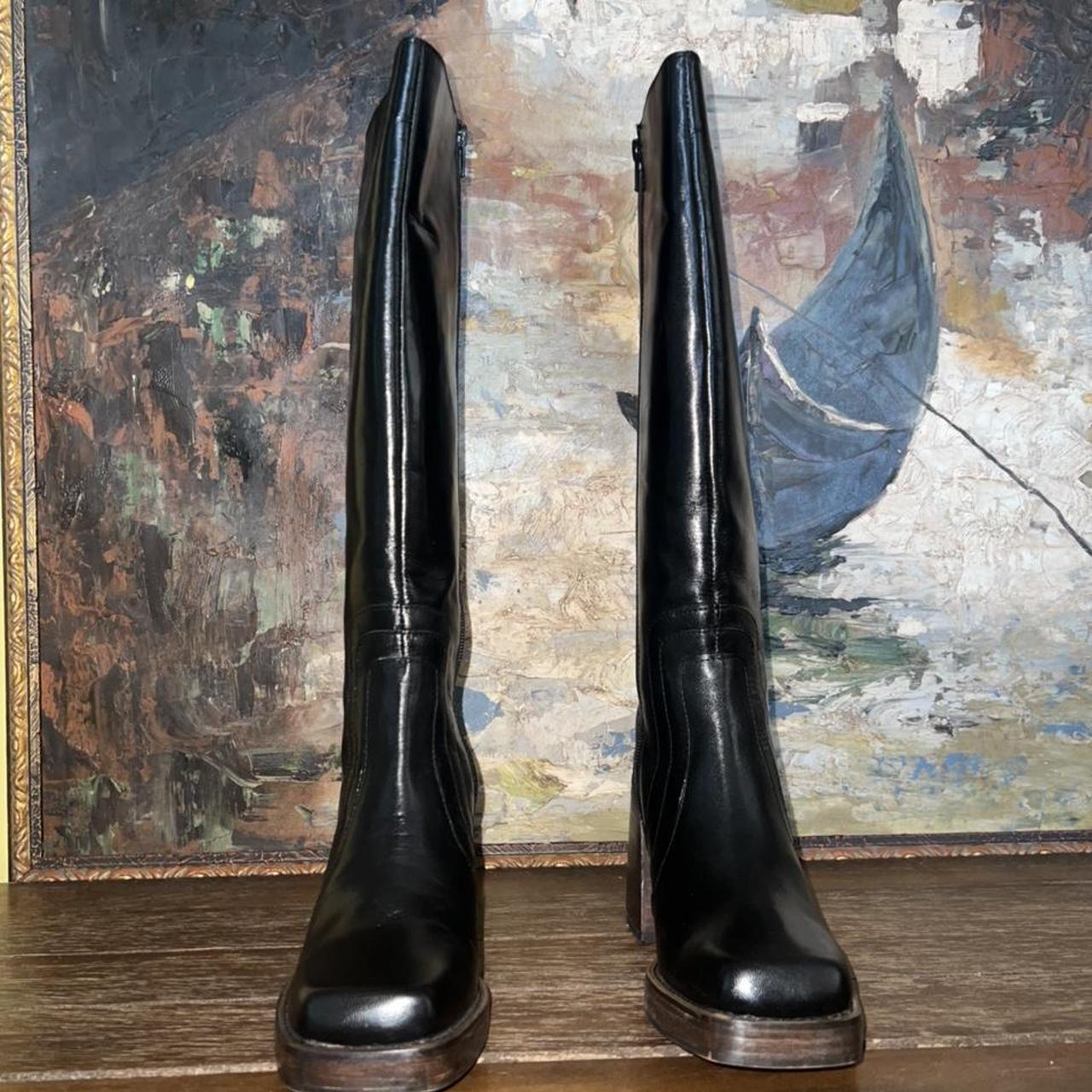 steve madden andiee platform boots u.s. women’s... - Depop