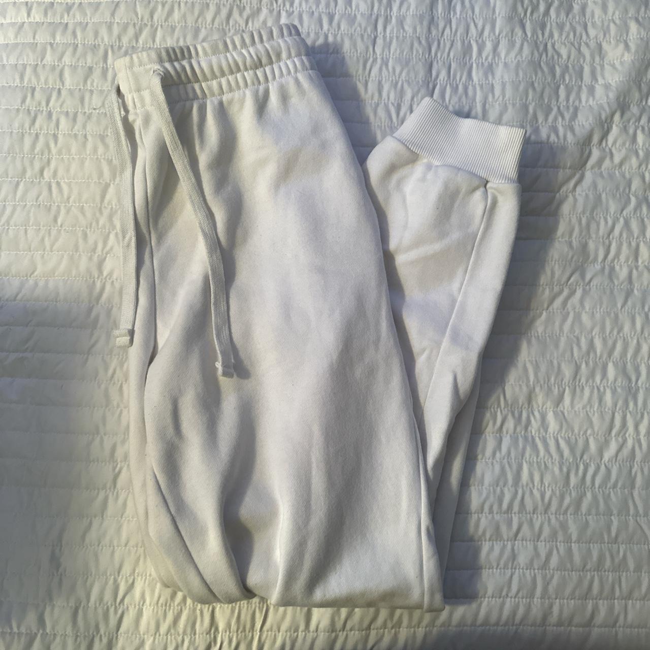 Calvin Klein Men's White Joggers-tracksuits | Depop