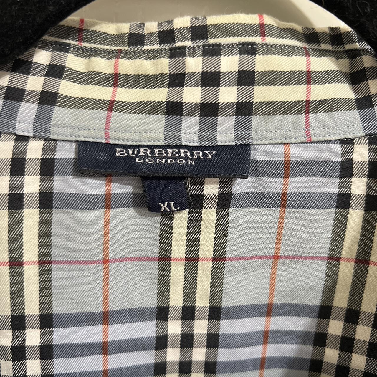 Vintage Burberry Button Up Shirt XL - Depop