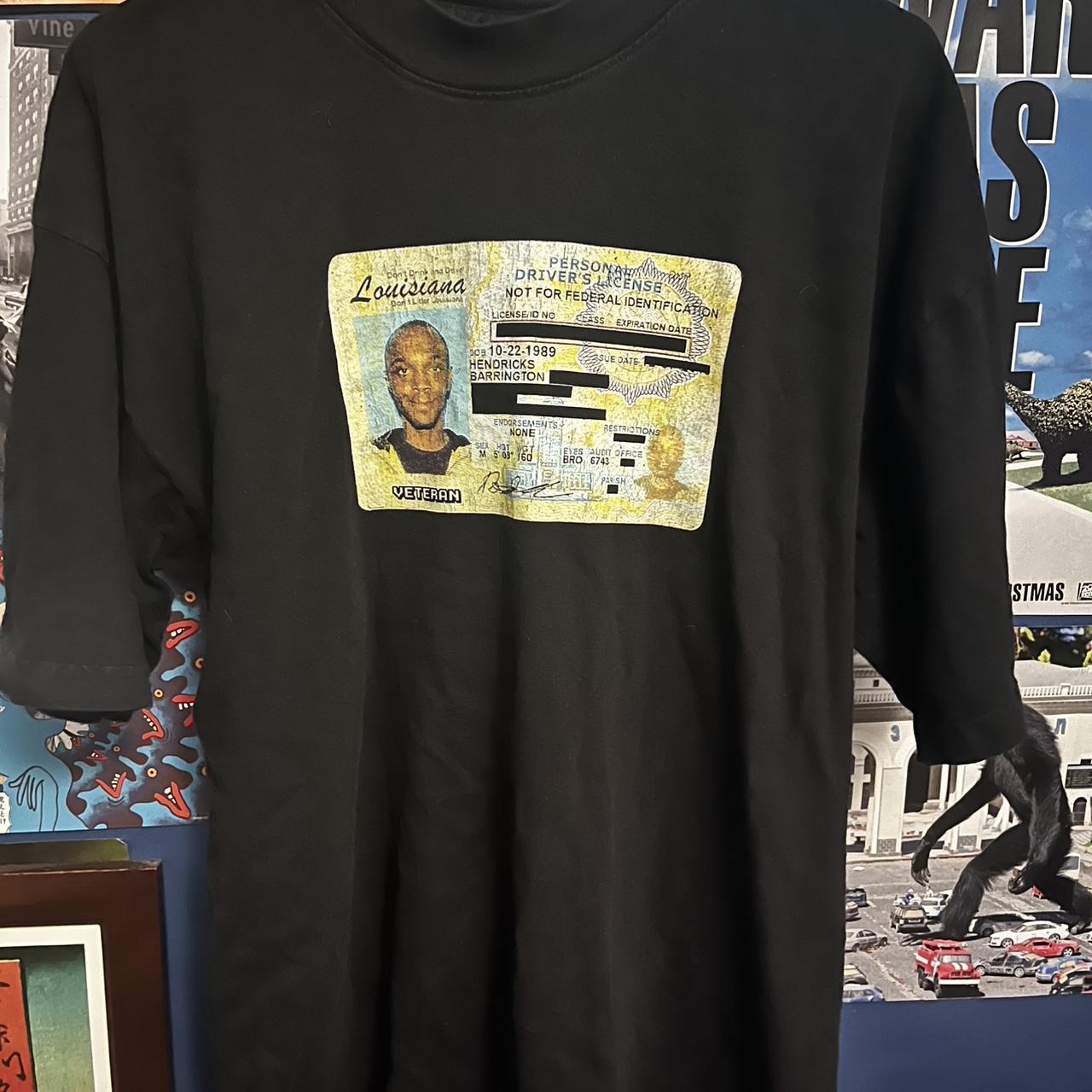 JPEGMAFIA VETERAN ID T SHIRT experimental hip hop... | Depop