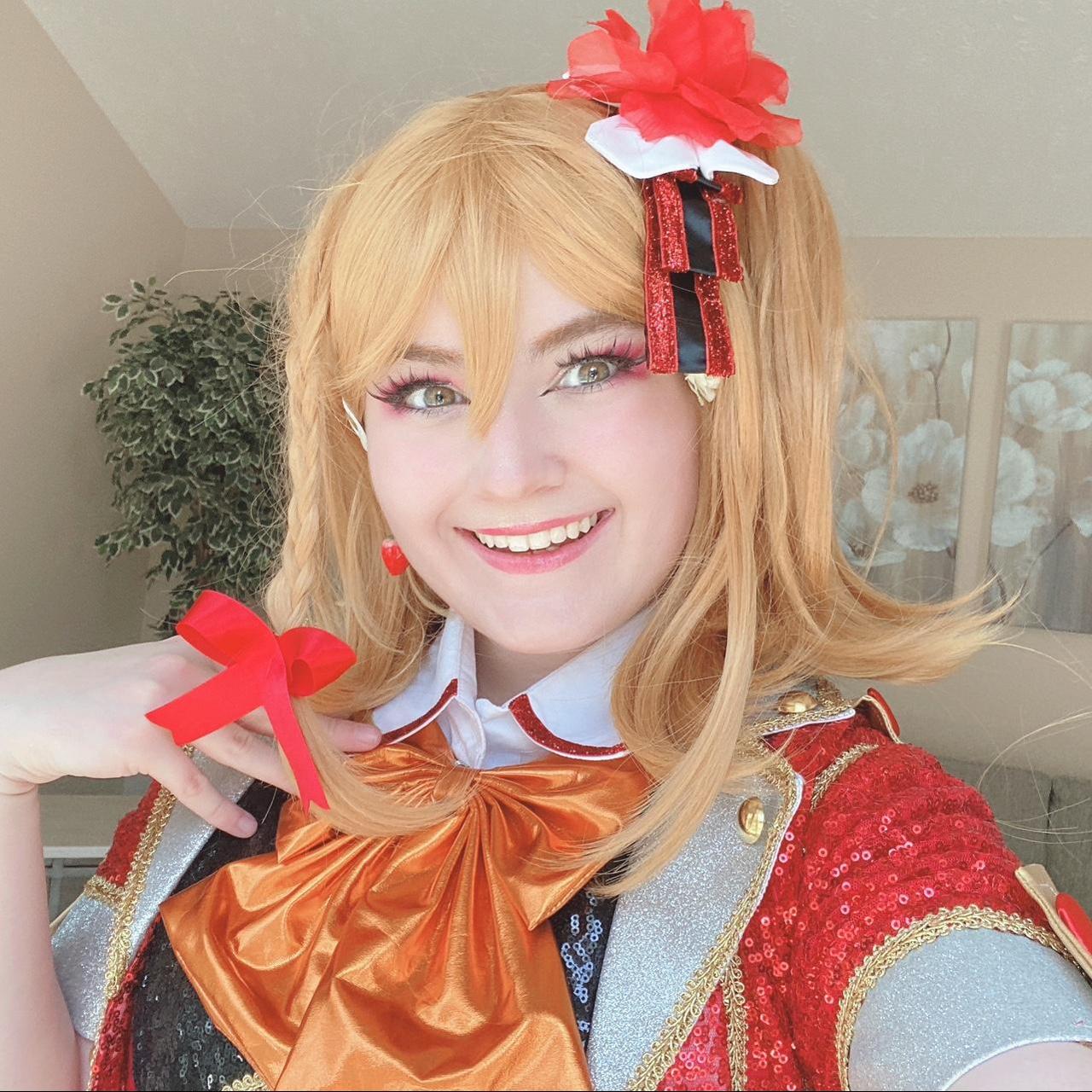 Women's Orange Fancy-dress | Depop