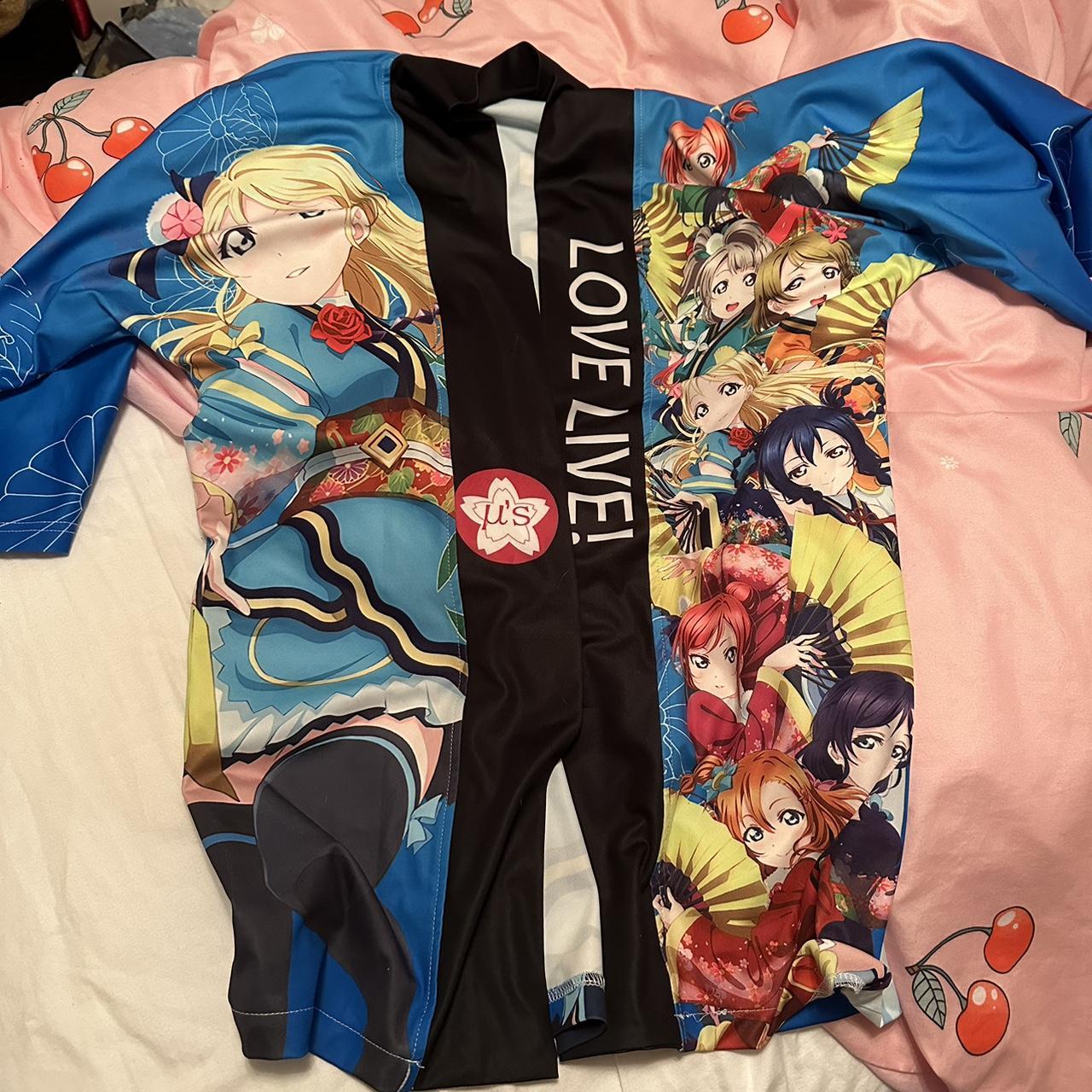 Angelic Angel Eli Ayase happi coat size small-large... - Depop