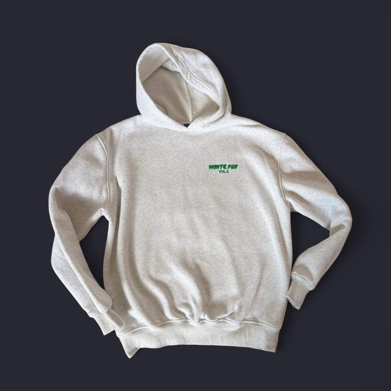 White Fox Vol 3 Green and Grey Hoodie. - Only worn a... | Depop