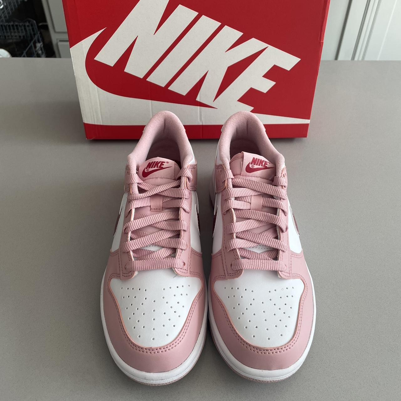 Pink velvet dunk low gs UK5.5 UK5.5 100% authentic... - Depop