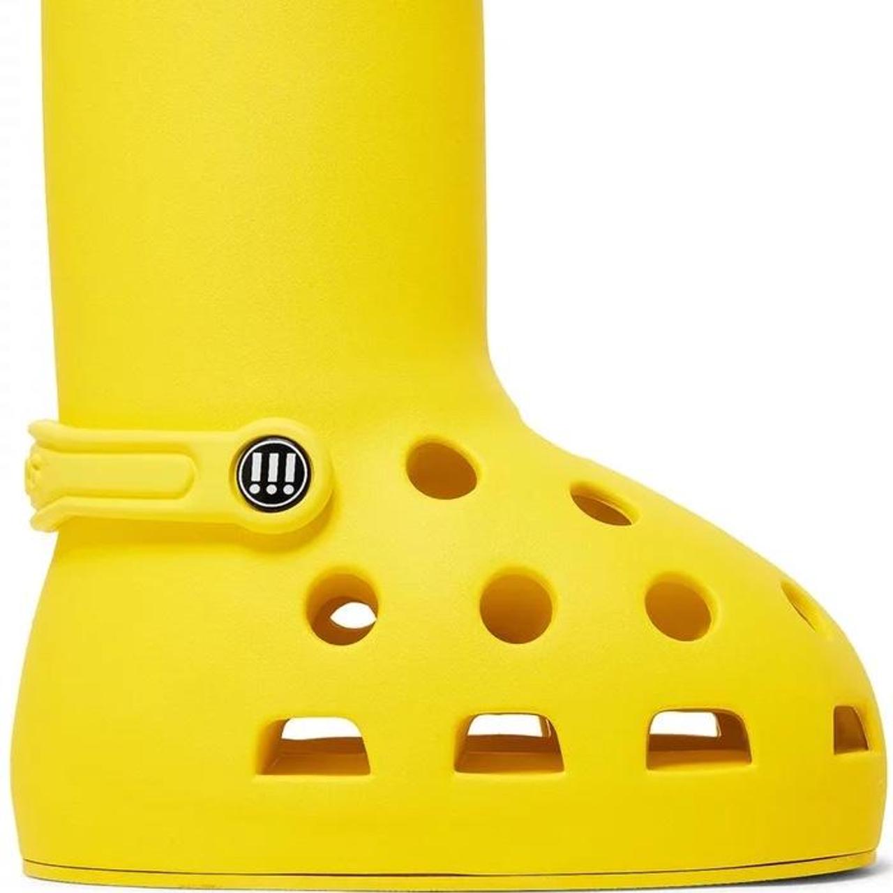 EXCLUSIVE PRE-RELEASE ! MSCHF X CROCS BIG YELLOW... - Depop