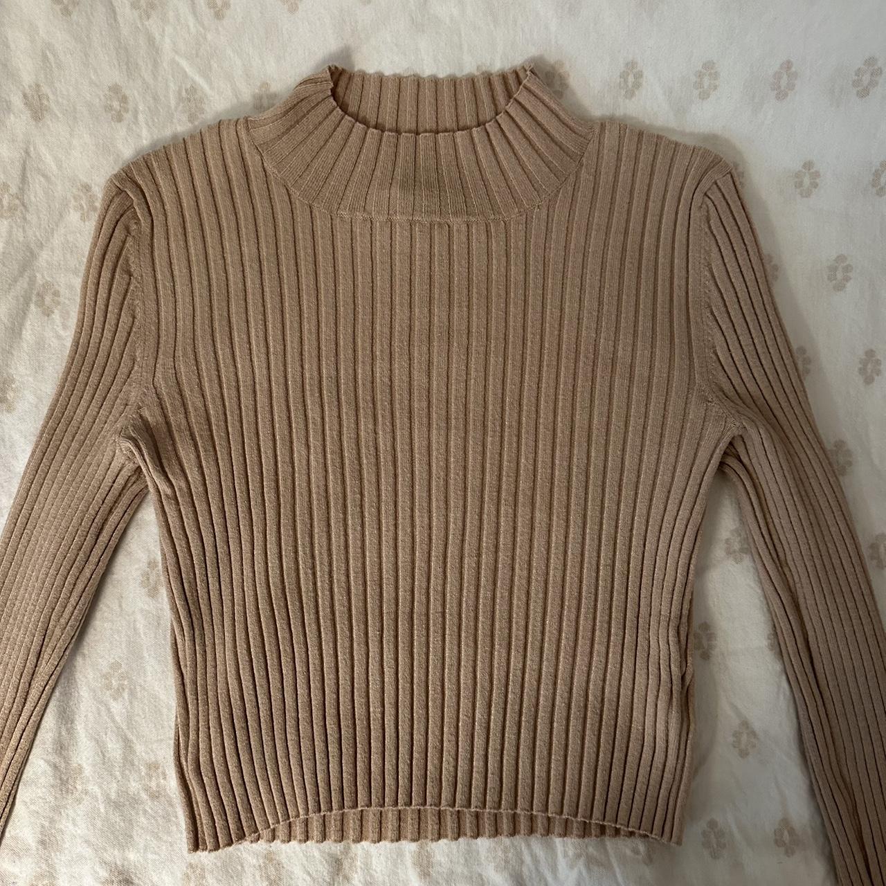 Adorable Crop Top Turtle Neck Shirt ππ Barely Used Depop