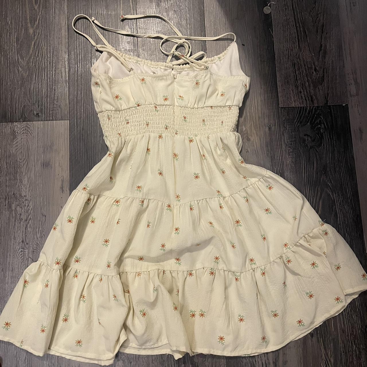 pacsun mini sundress yellow perfect for summertime... - Depop