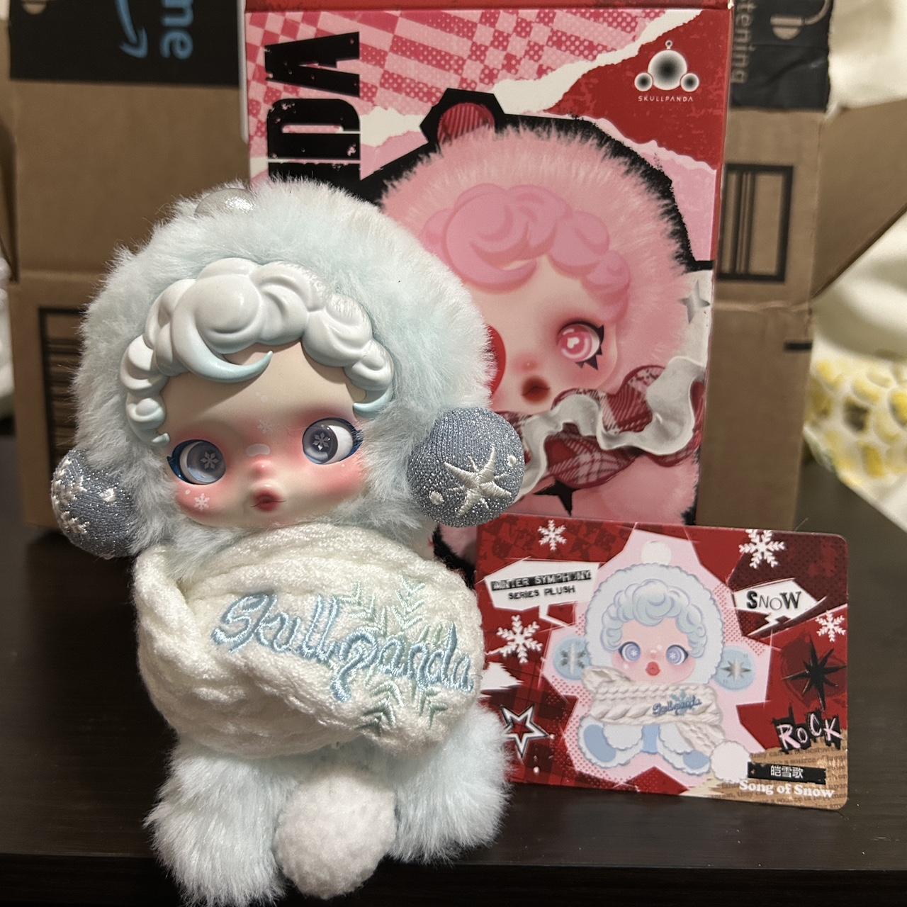 POP MART SkullPanda Winter Symphony Song of Snow... | Depop