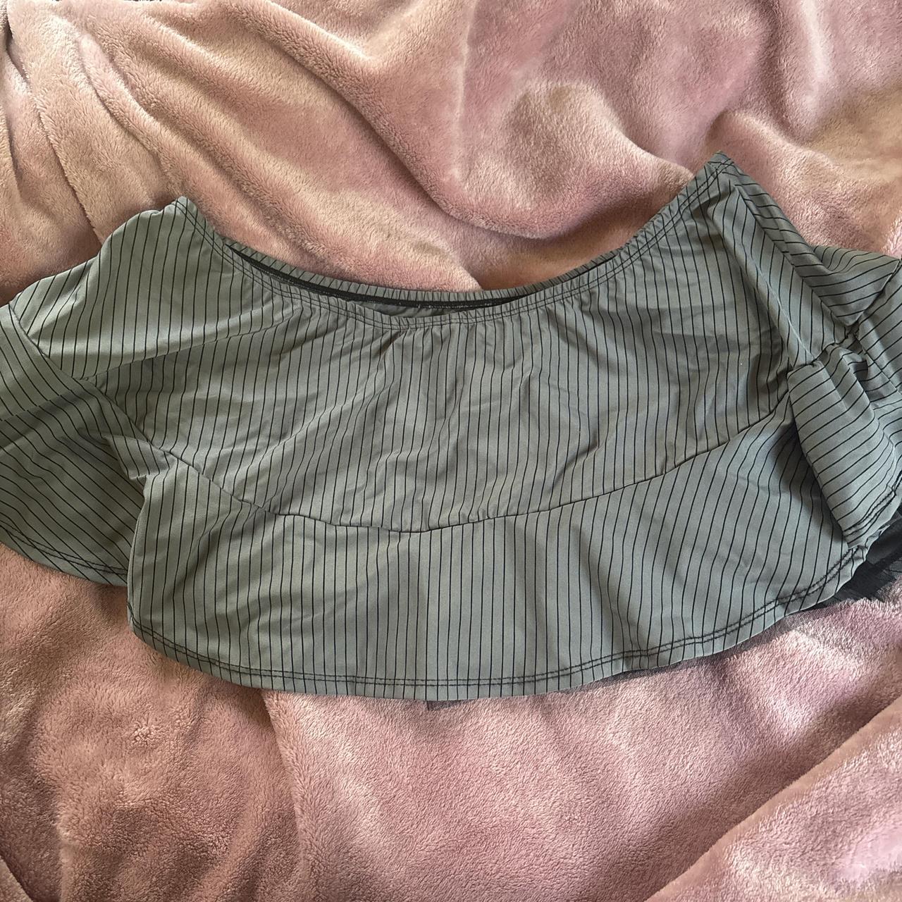 Spencer's Body Rage Mini-Skirt! Grey and black... | Depop
