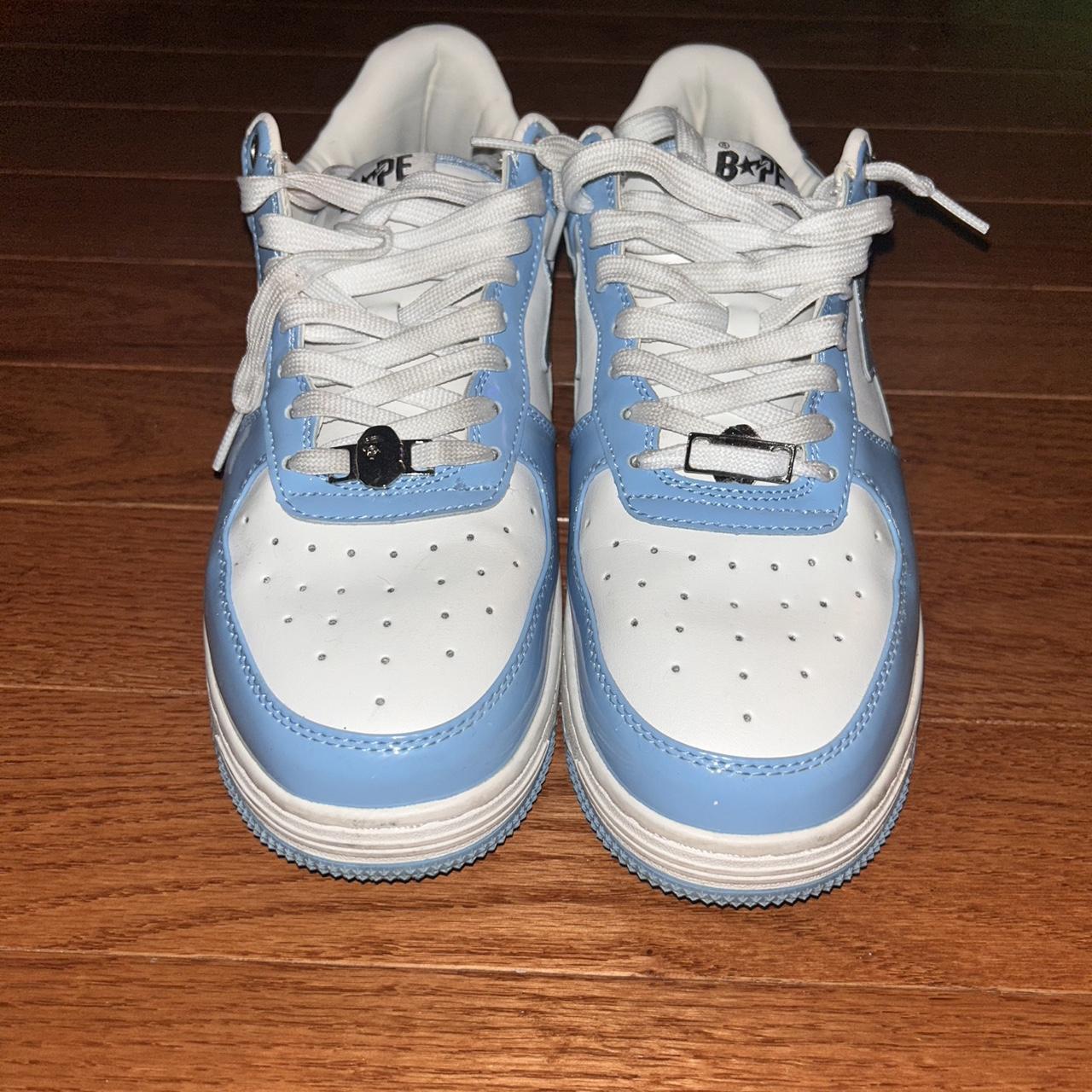 Bapestas Baby Blue Sz-11 Fit like a 10 1/2 but will... | Depop