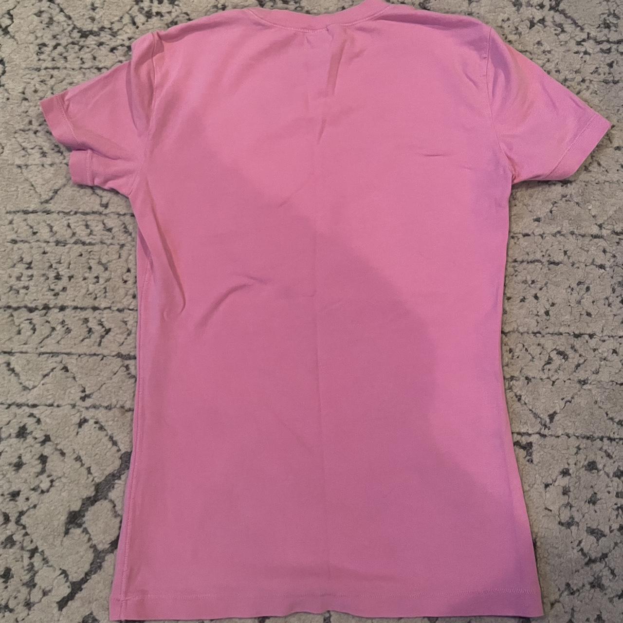 skims bubble gum pink vintage color cotton jersey t... - Depop