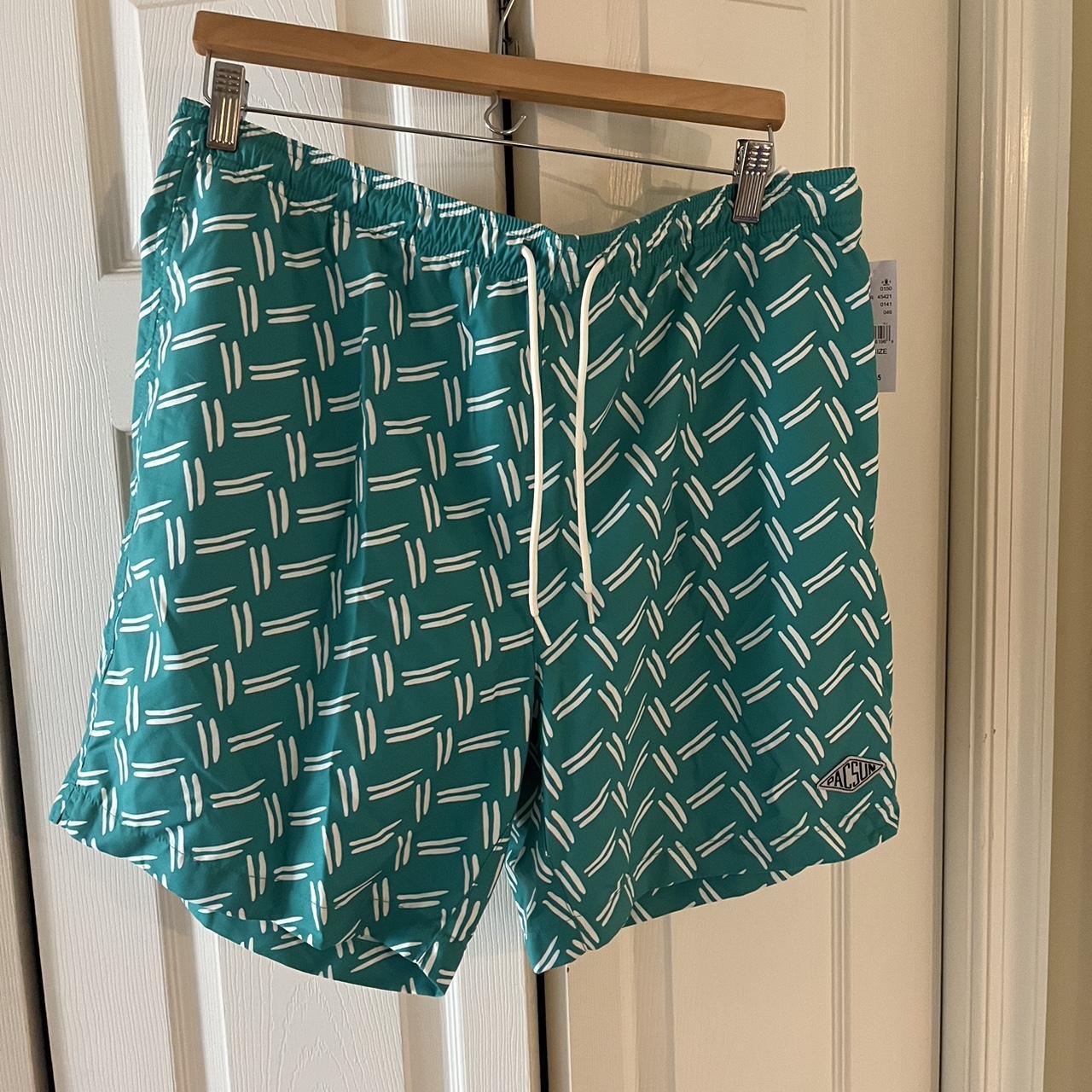 Brand new pac sun swim trunks - Depop