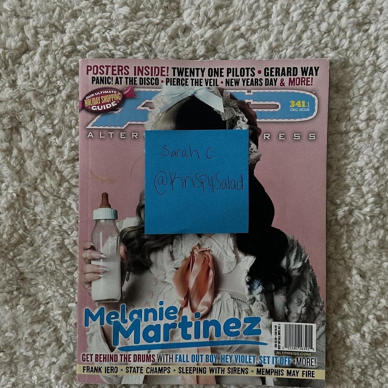 Melanie Martinez AP Magazine - pink and white #alt... | Depop
